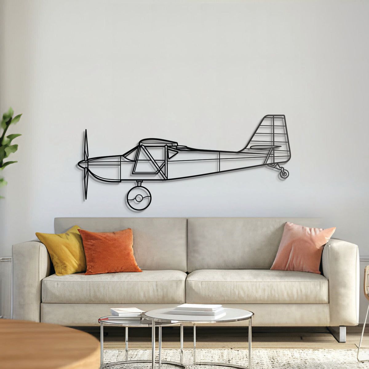 Kitfox 5 Metal Aircraft Wall Art - NCP0182 – Navigate Craft
