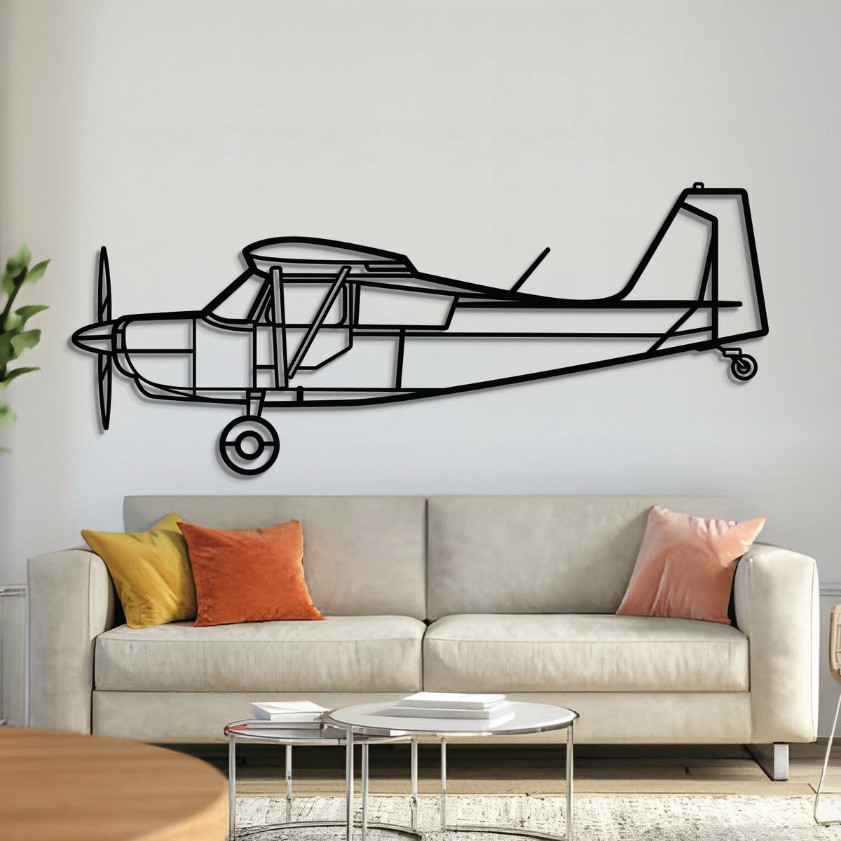 Citabria Explorer Metal Aircraft Wall Art - NCP0536 – Navigate Craft